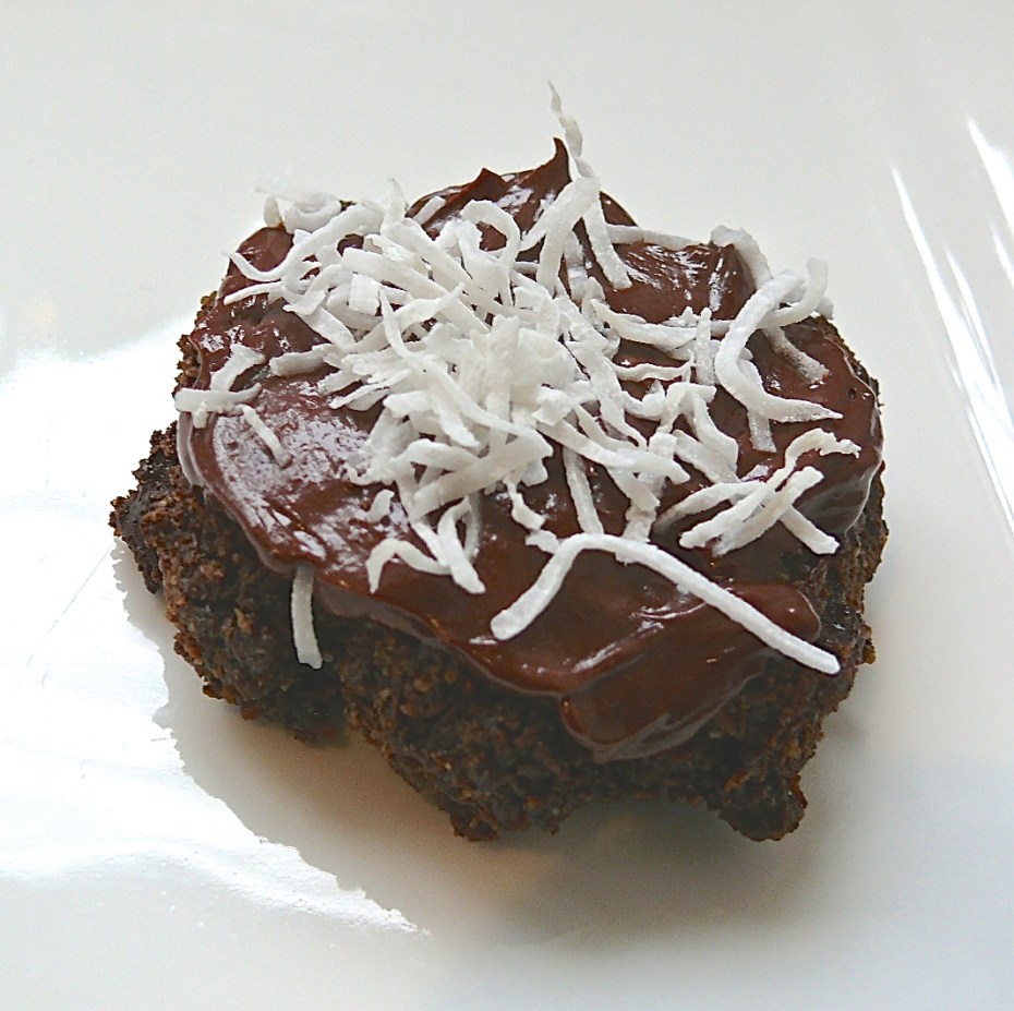 Double Chocolate Coconut Cookies with Bitter Chocolate Ganache | Paleo ...